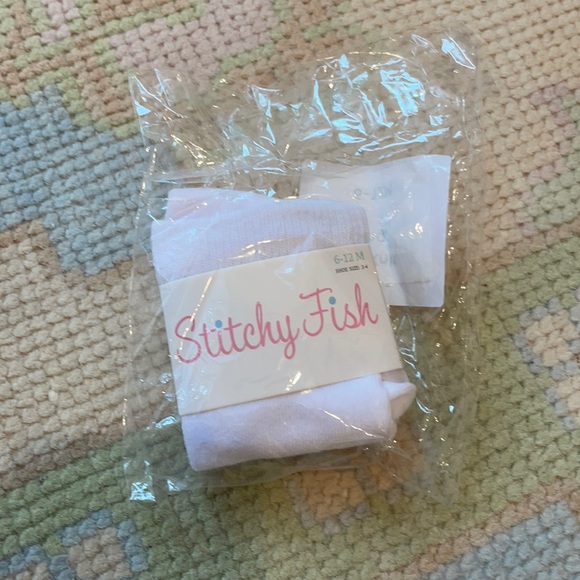 Stichy Fish | Other | Stitchy Fish 62 Month Classic White Stocking ...